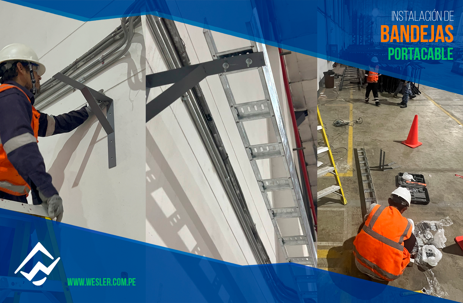 Importancia de la instalación de bandejas portacable | Wesler